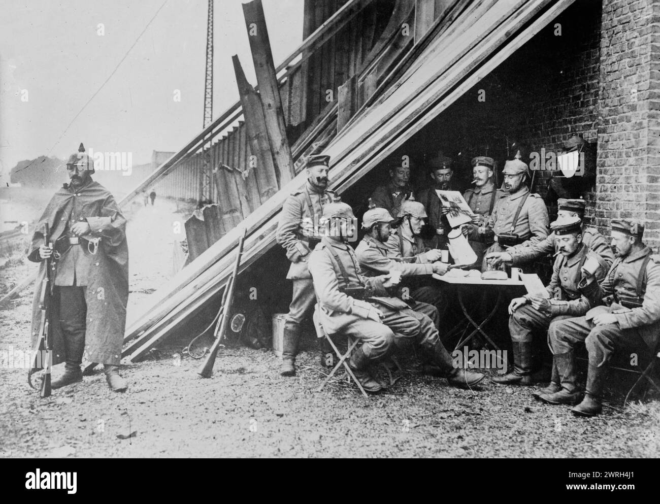 Recreation during ww1 hi-res stock photography and images - Alamy