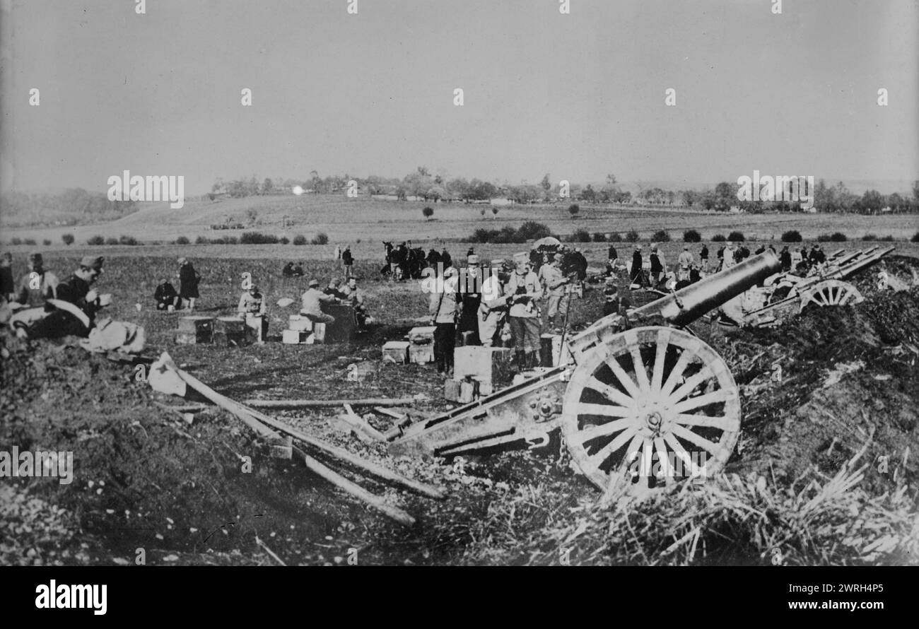 Weaponry during ww1 Black and White Stock Photos & Images - Alamy