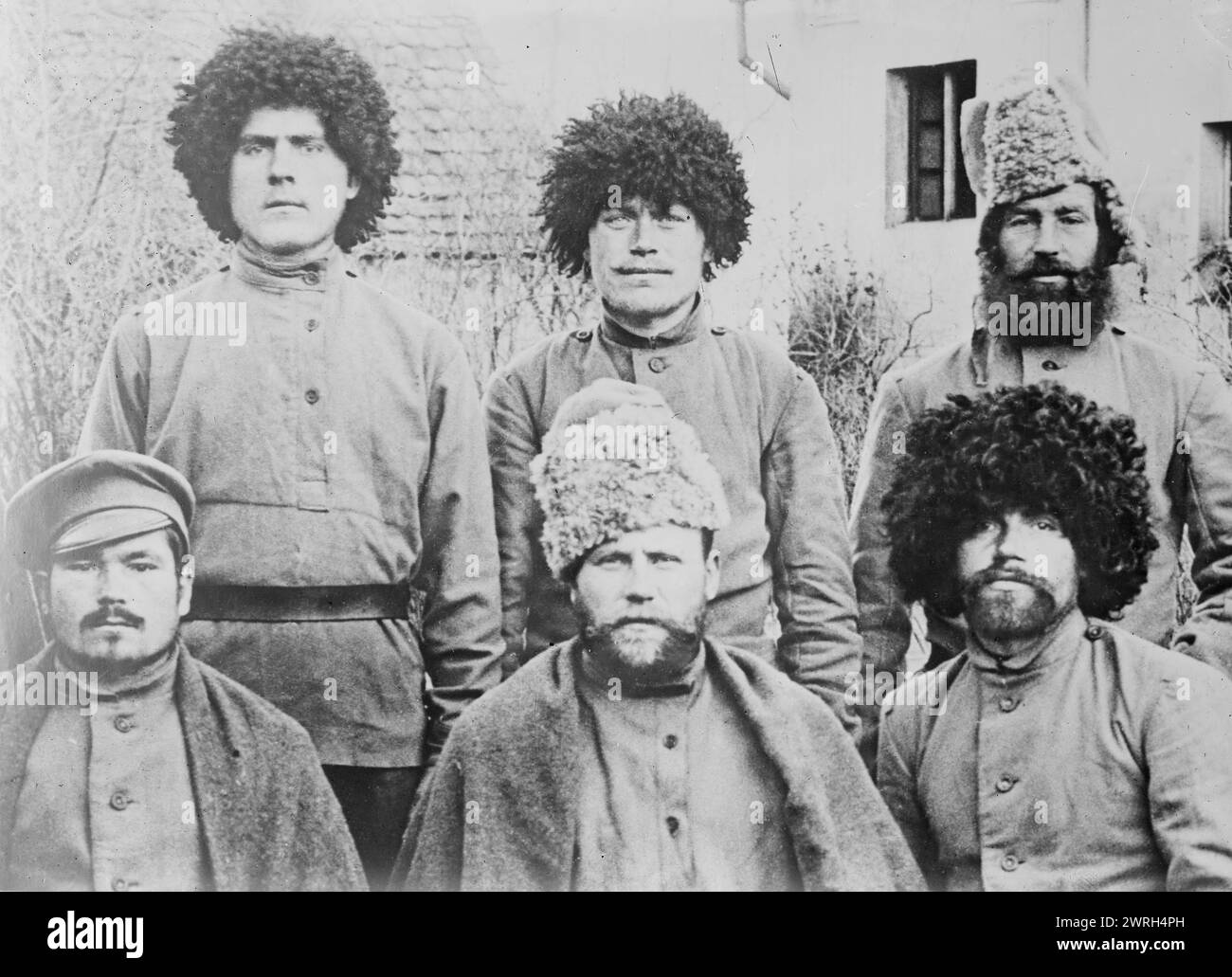 Types of Russian prisoners, between 1914 and c1915. Russian prisoners ...