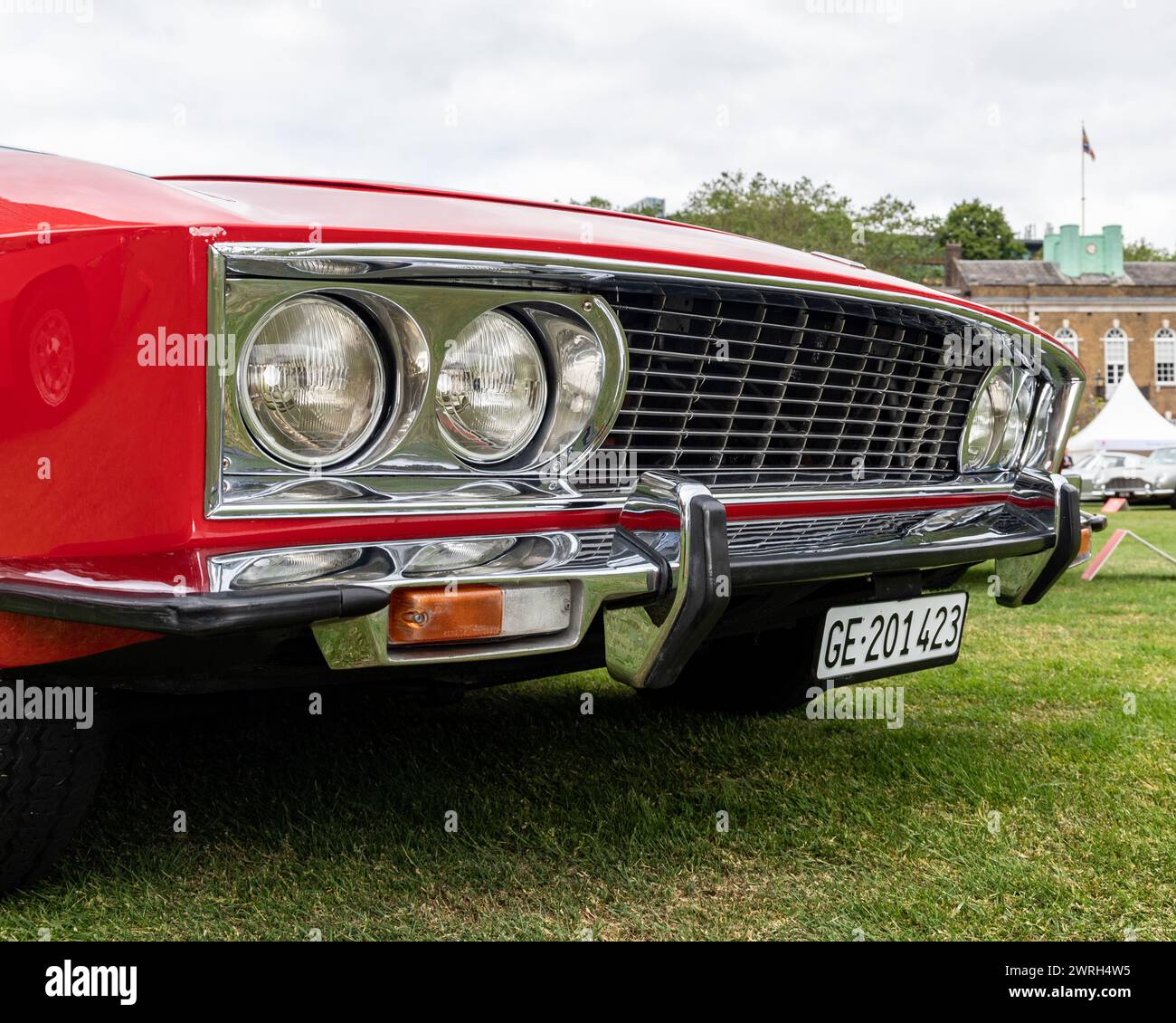 Fissore at the London Concours classic car show Stock Photo - Alamy