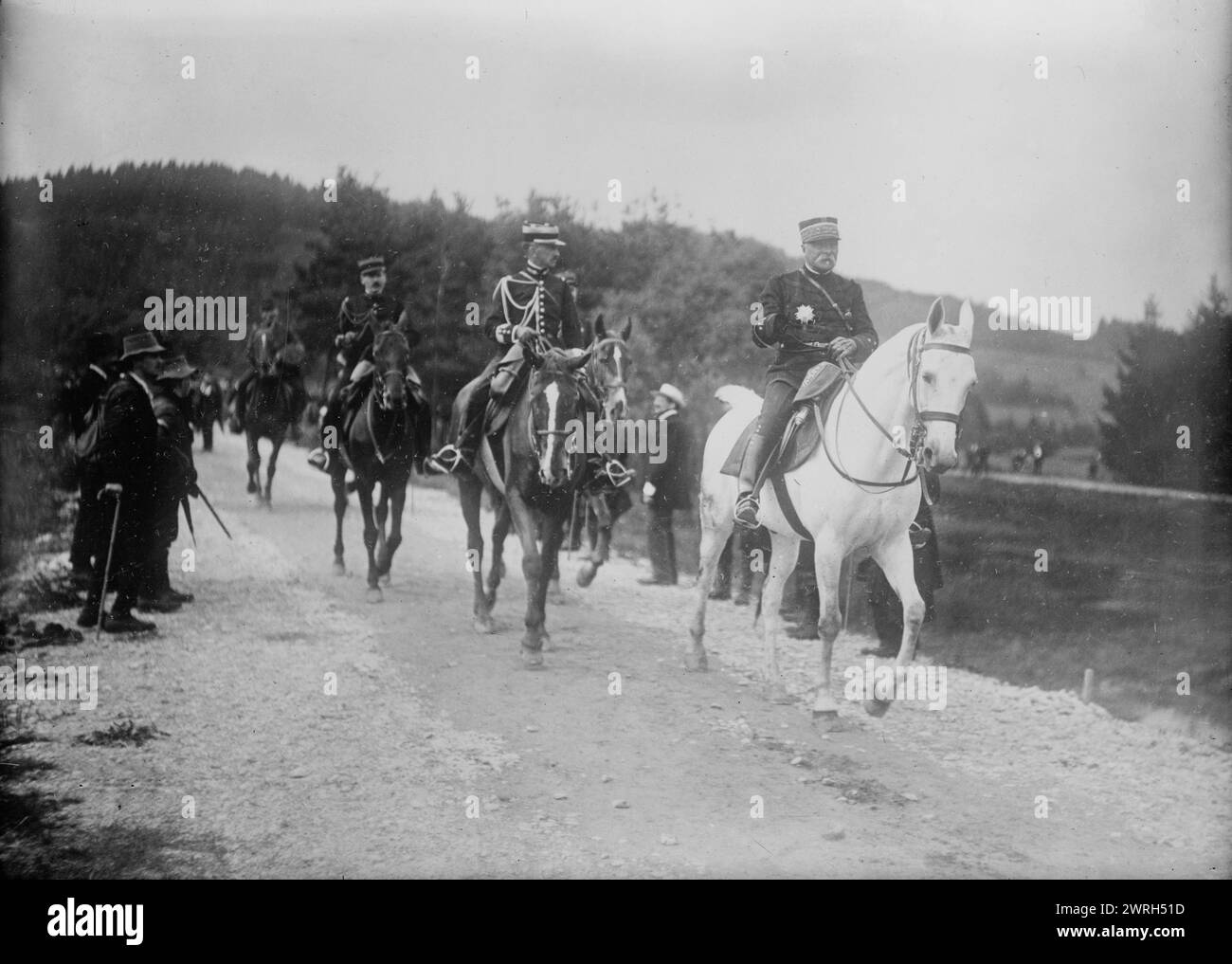 Portrait of general paul pau Black and White Stock Photos & Images - Alamy