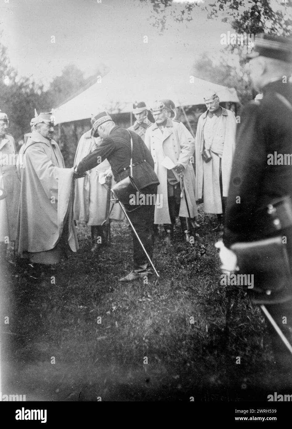 Gen. Pau & Kaiser, between c1914 and c1915. French general Paul Marie ...