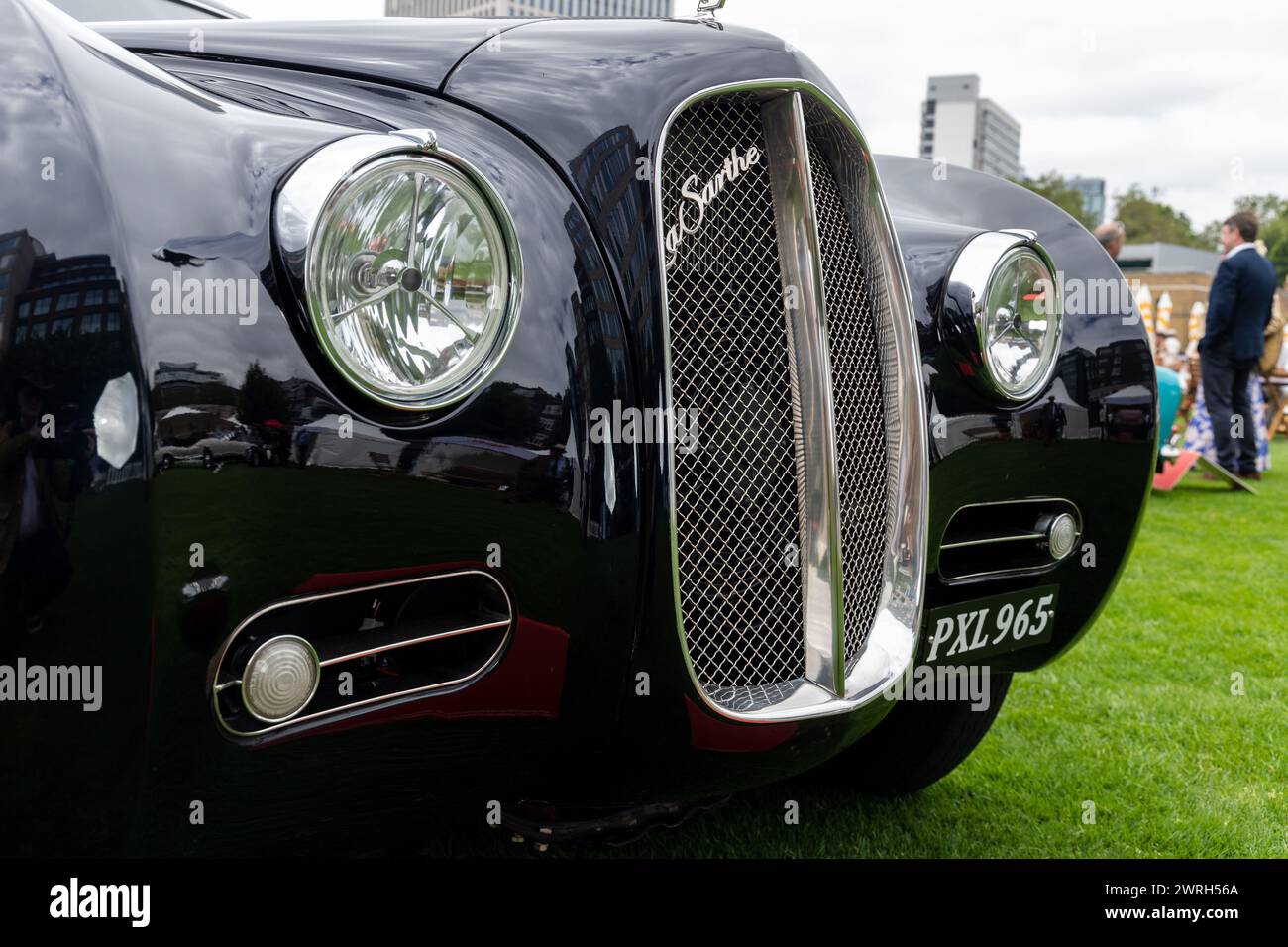 Bentley La Sarthe at the London Concours classic car show Stock Photo ...