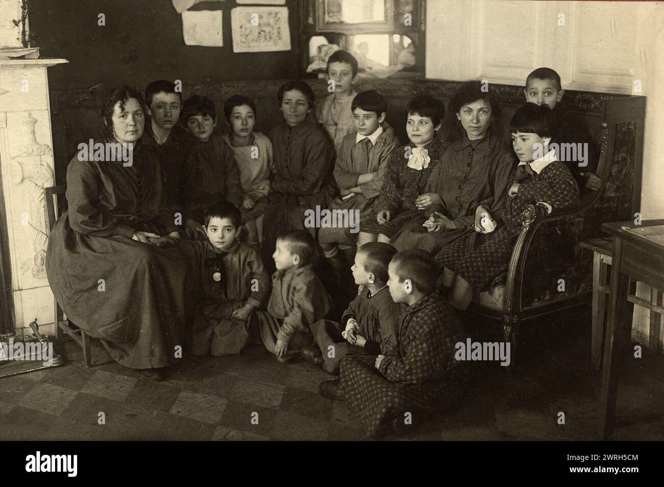 Moscow: Jewish orphanage named after the Third International, 1920-1929 ...