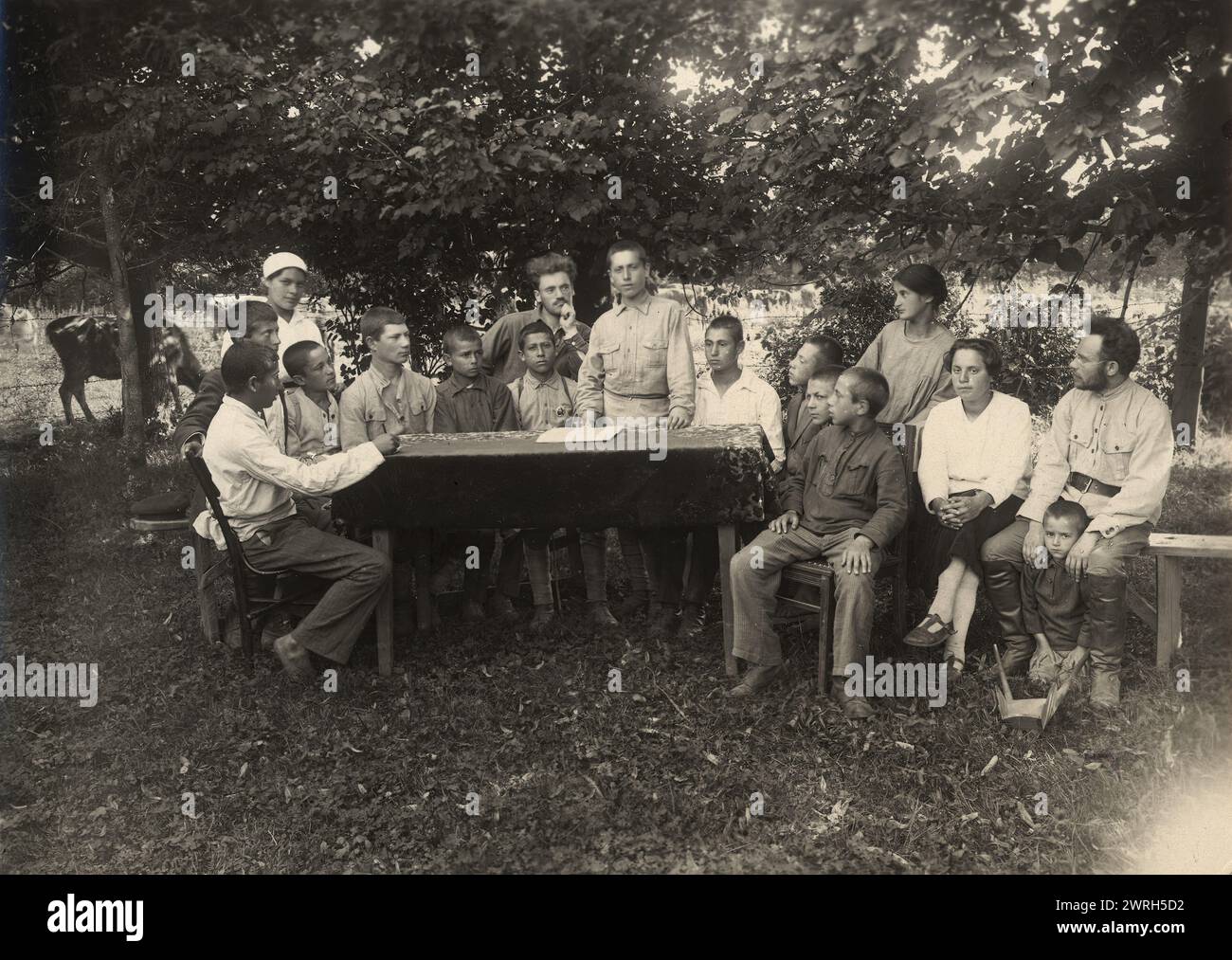 Agricultural school (farm) near Minsk, 1922. In the early part of the ...