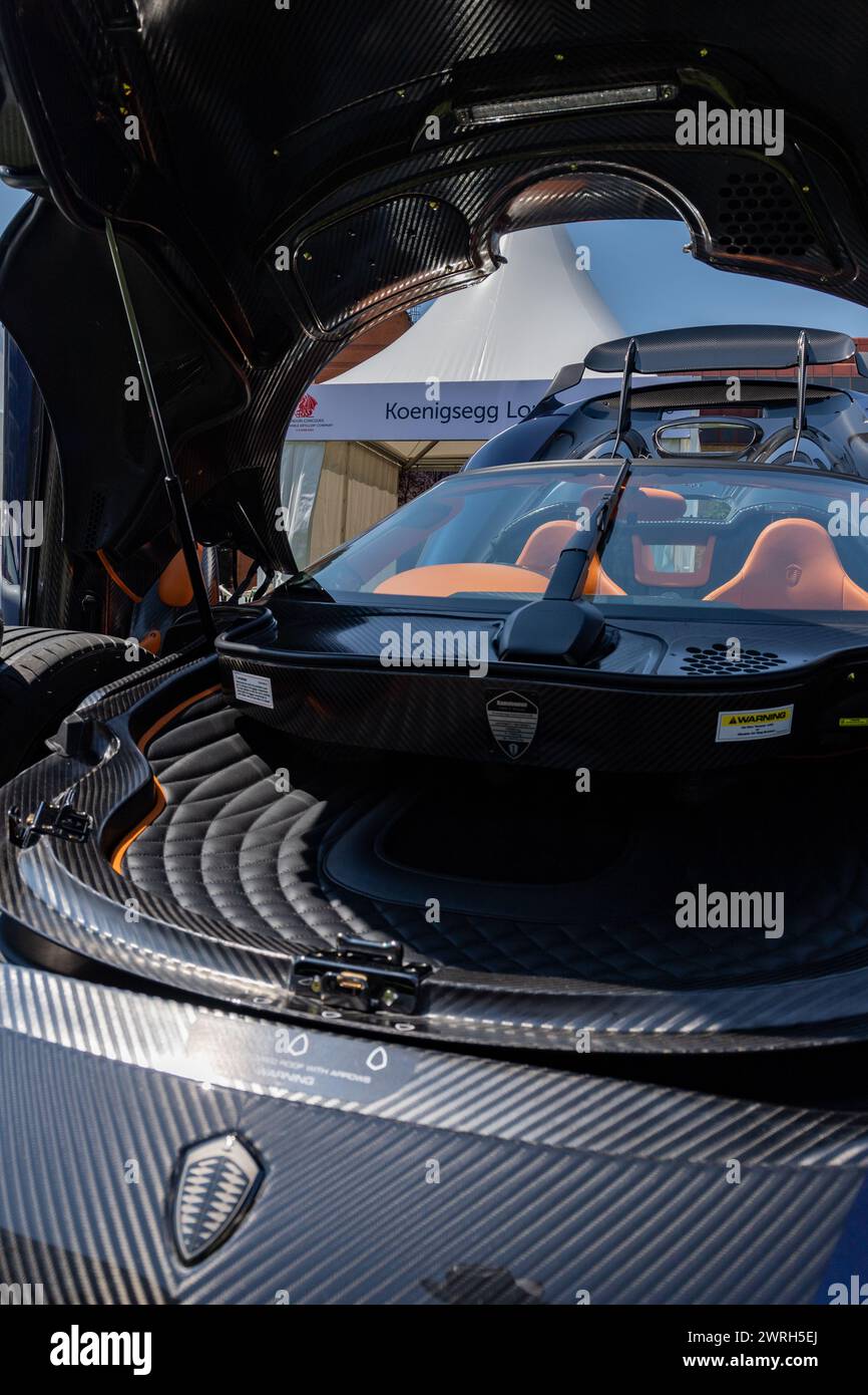 Koenigsegg at the London Concours classic car show Stock Photo - Alamy