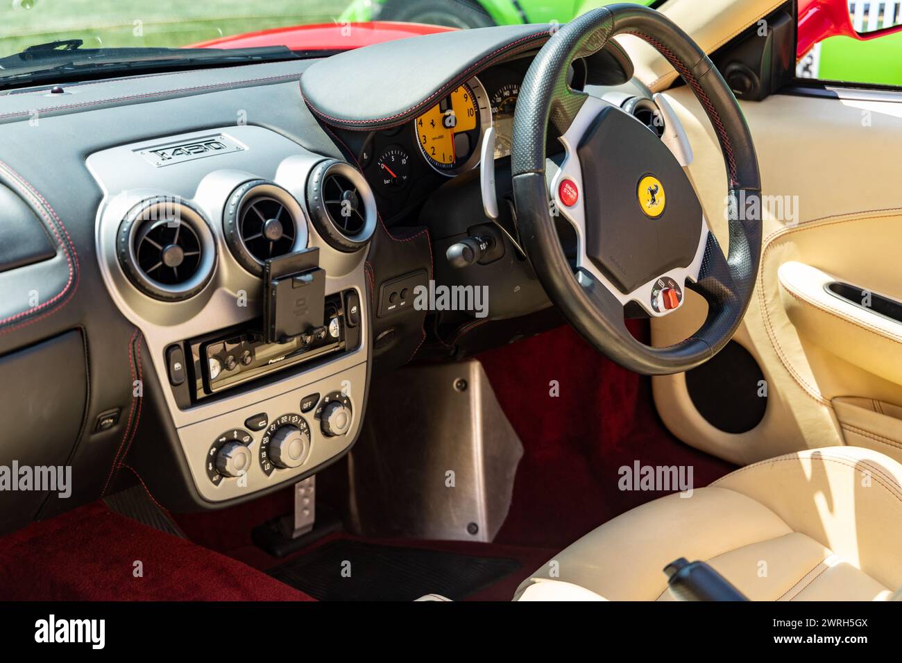 Classic ferrari dashboard hi-res stock photography and images - Alamy
