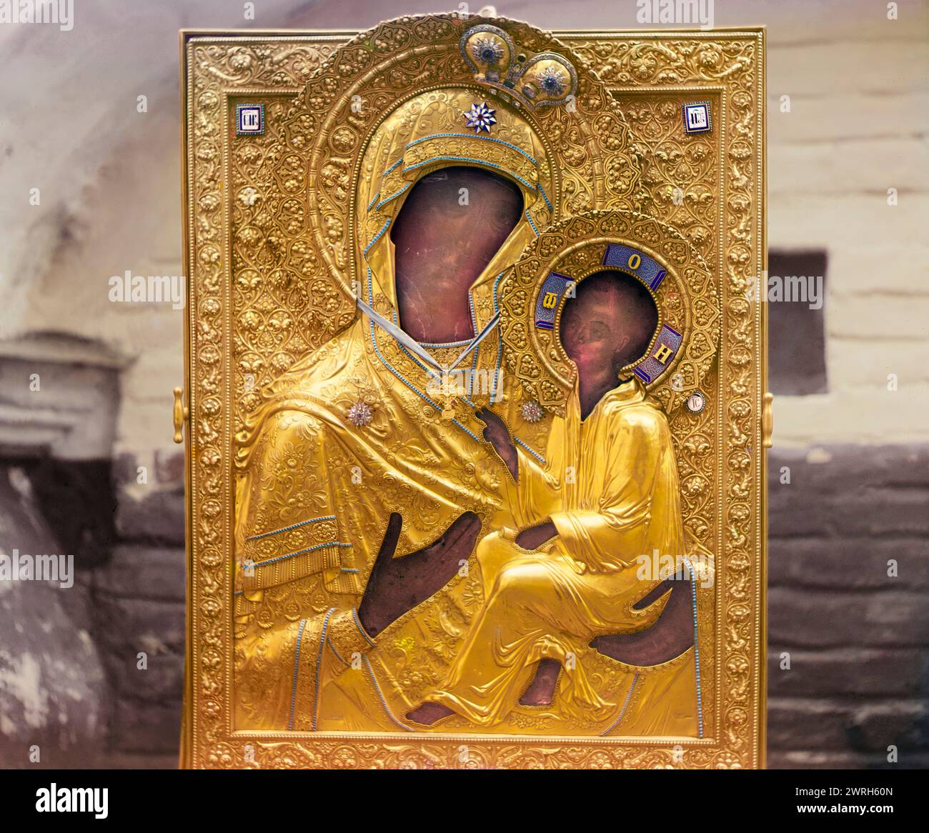 Icon of the Mother of God of Tikhvin, church of the Ipatievsky ...