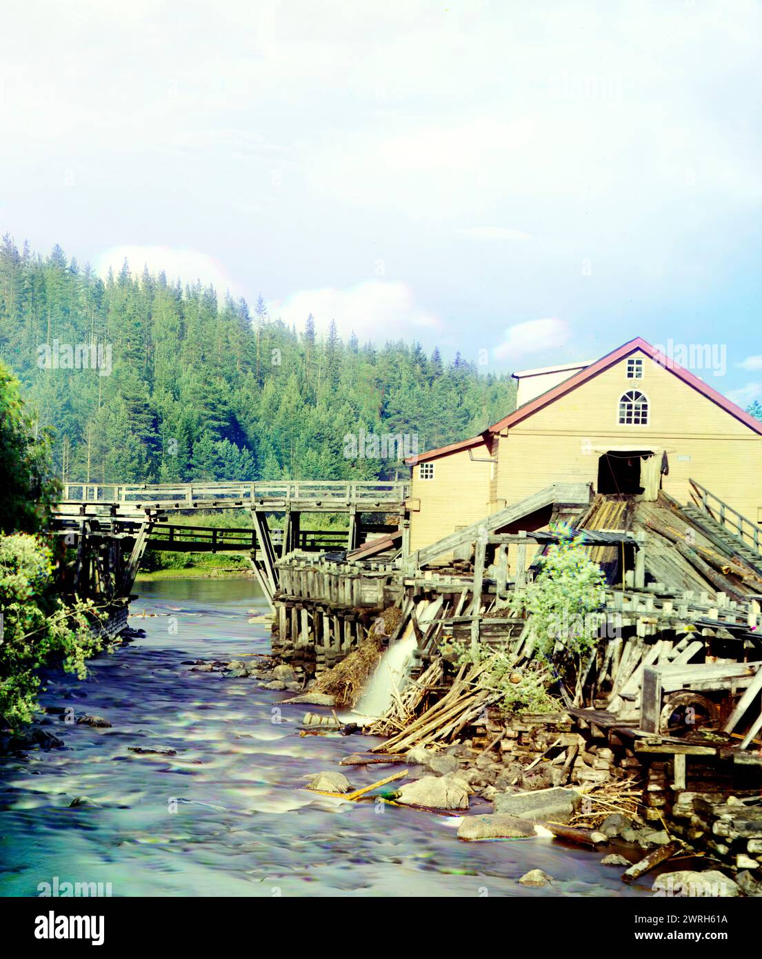 1910s sawmill hi-res stock photography and images - Alamy