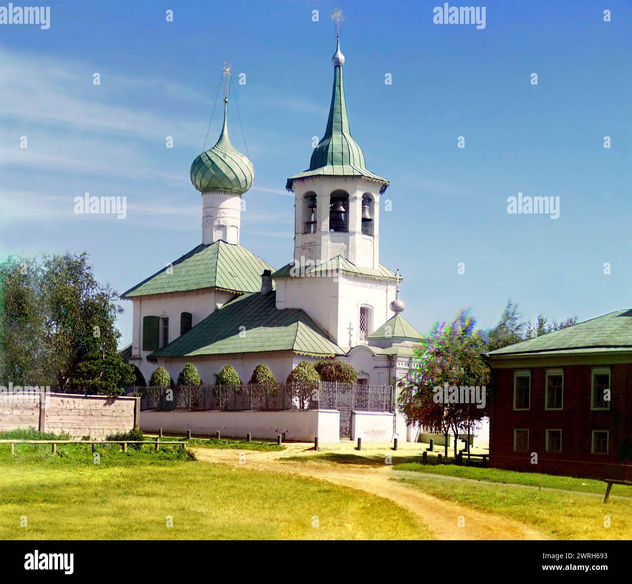 Church of Saint Nicholas the Wonder Worker, on Podozere, Rostov Velikii, 1911 Stock Photo - Alamy