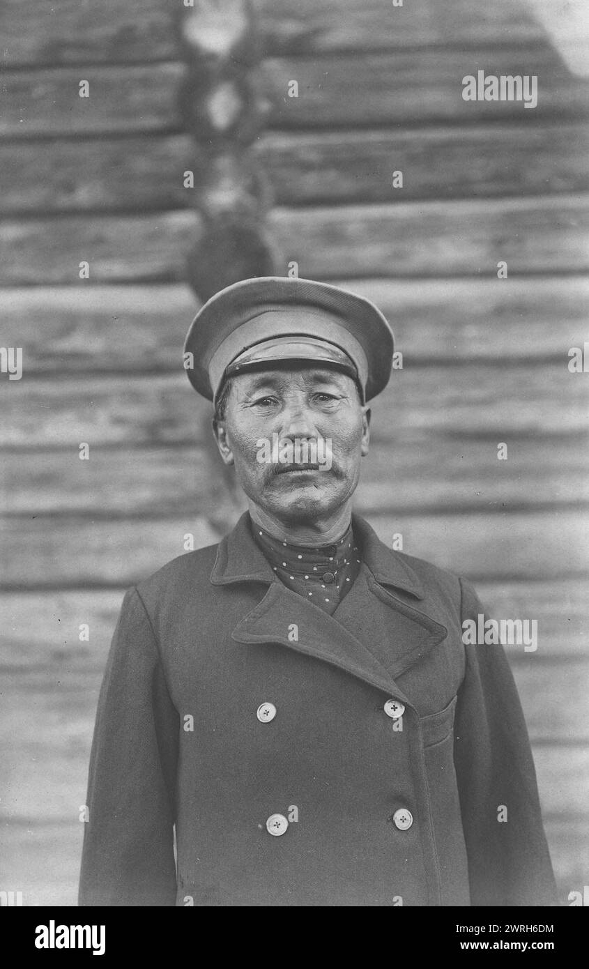 Siberia jacket Black and White Stock Photos & Images - Alamy