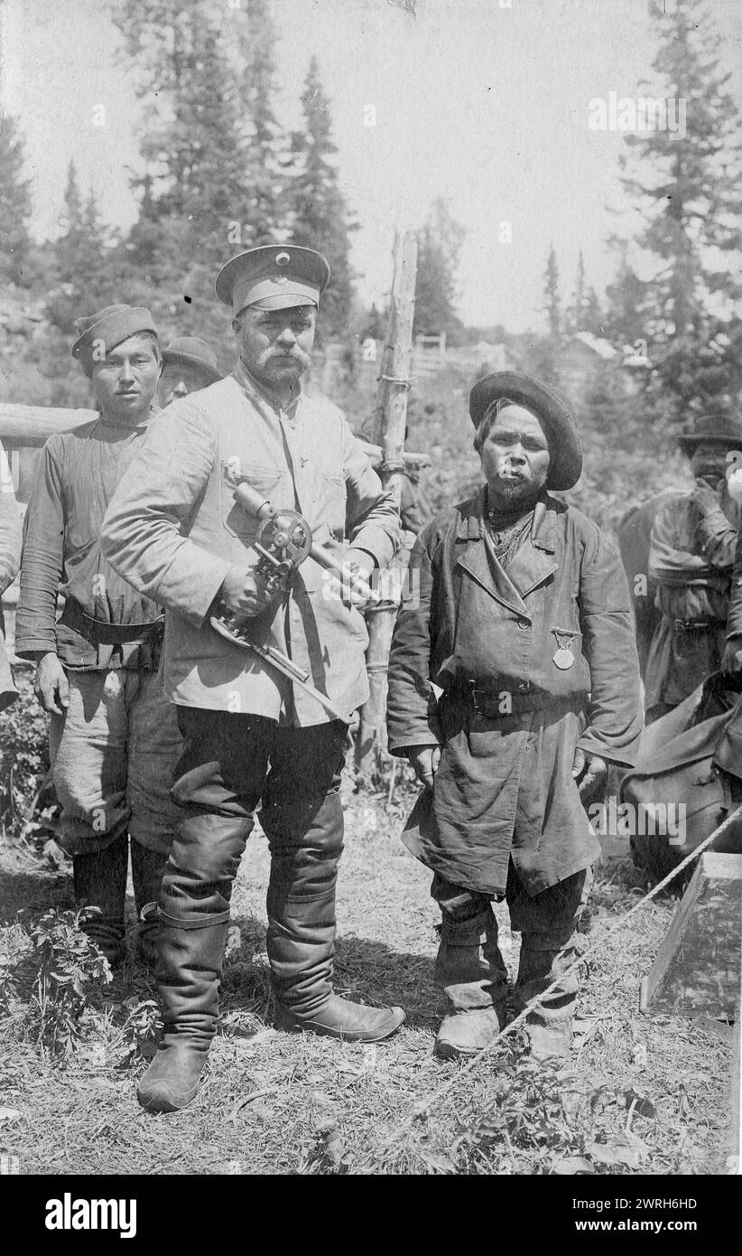 Topographer, a Member of the Land-Management Expedition with the ...