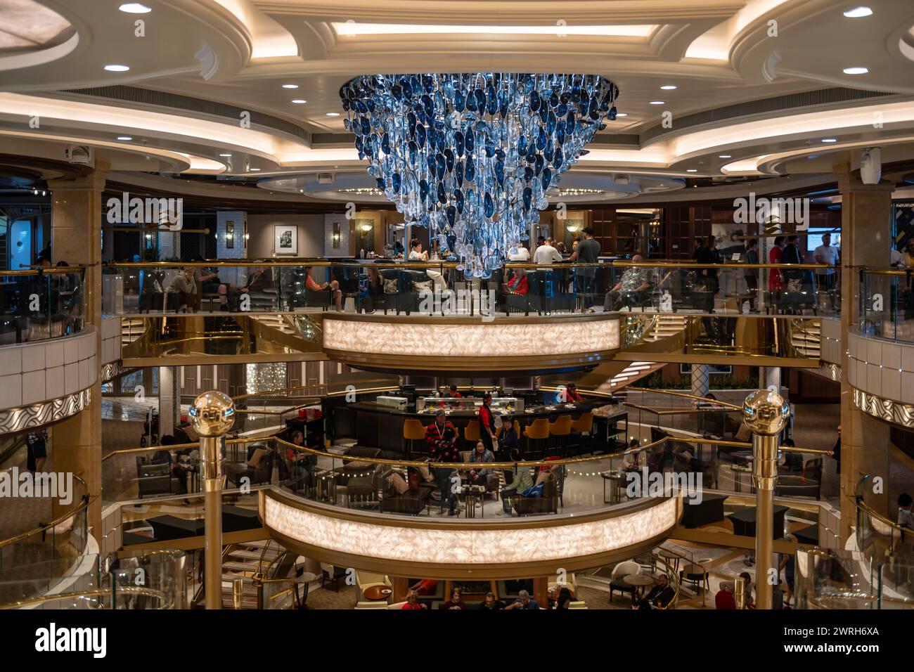 The Princess Discovery Cruise Ship Stock Photo - Alamy