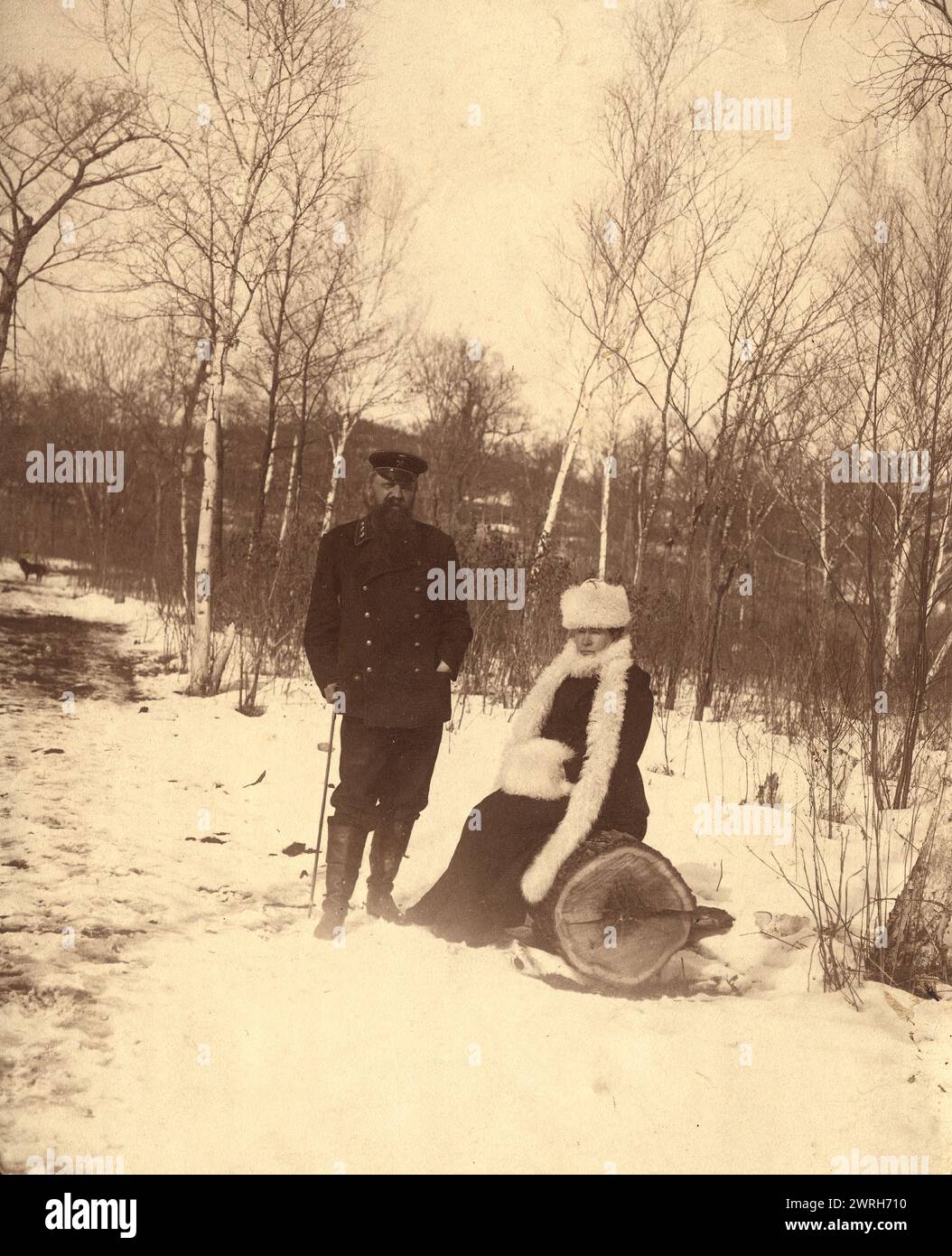 Aleksei Mikhailovich and Maria Tikhonovna. Parents of Mikhail ...