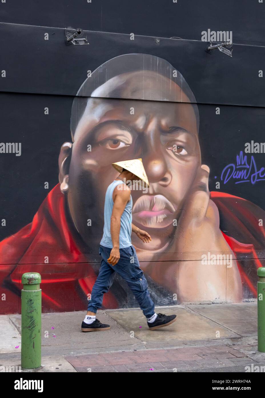 murals Lima Peru Stock Photo - Alamy