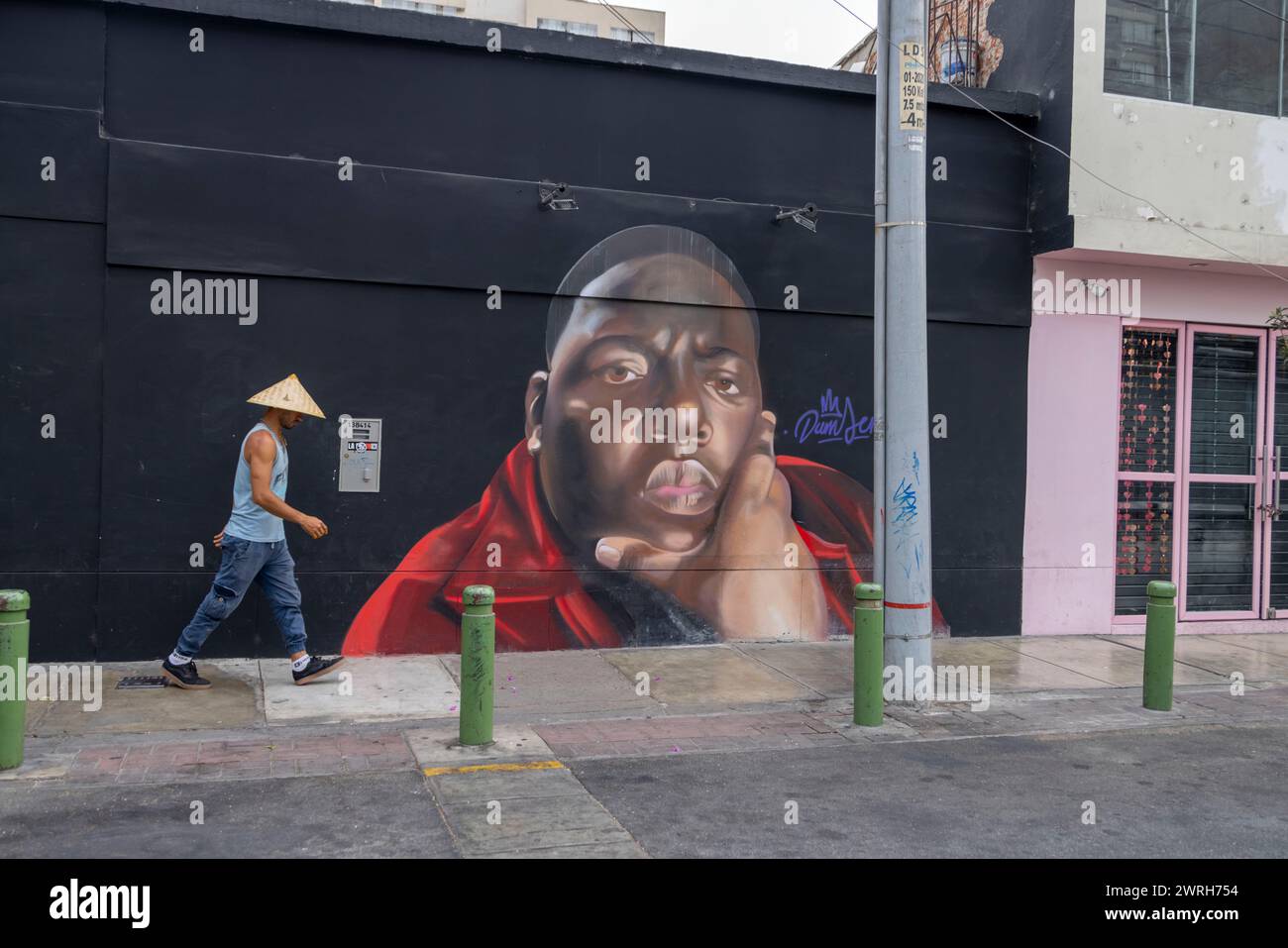 murals Lima Peru Stock Photo - Alamy