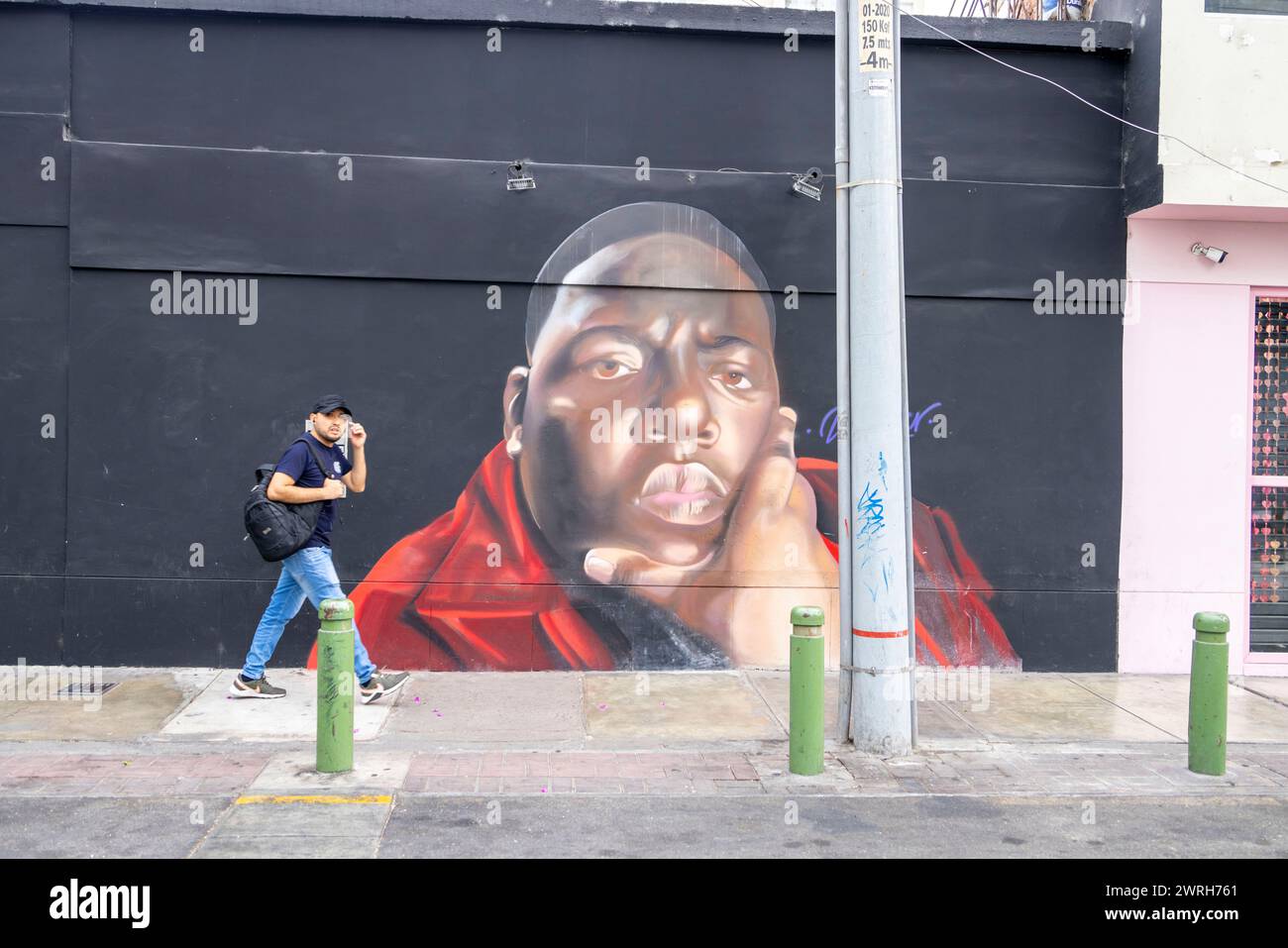 murals Lima Peru Stock Photo - Alamy