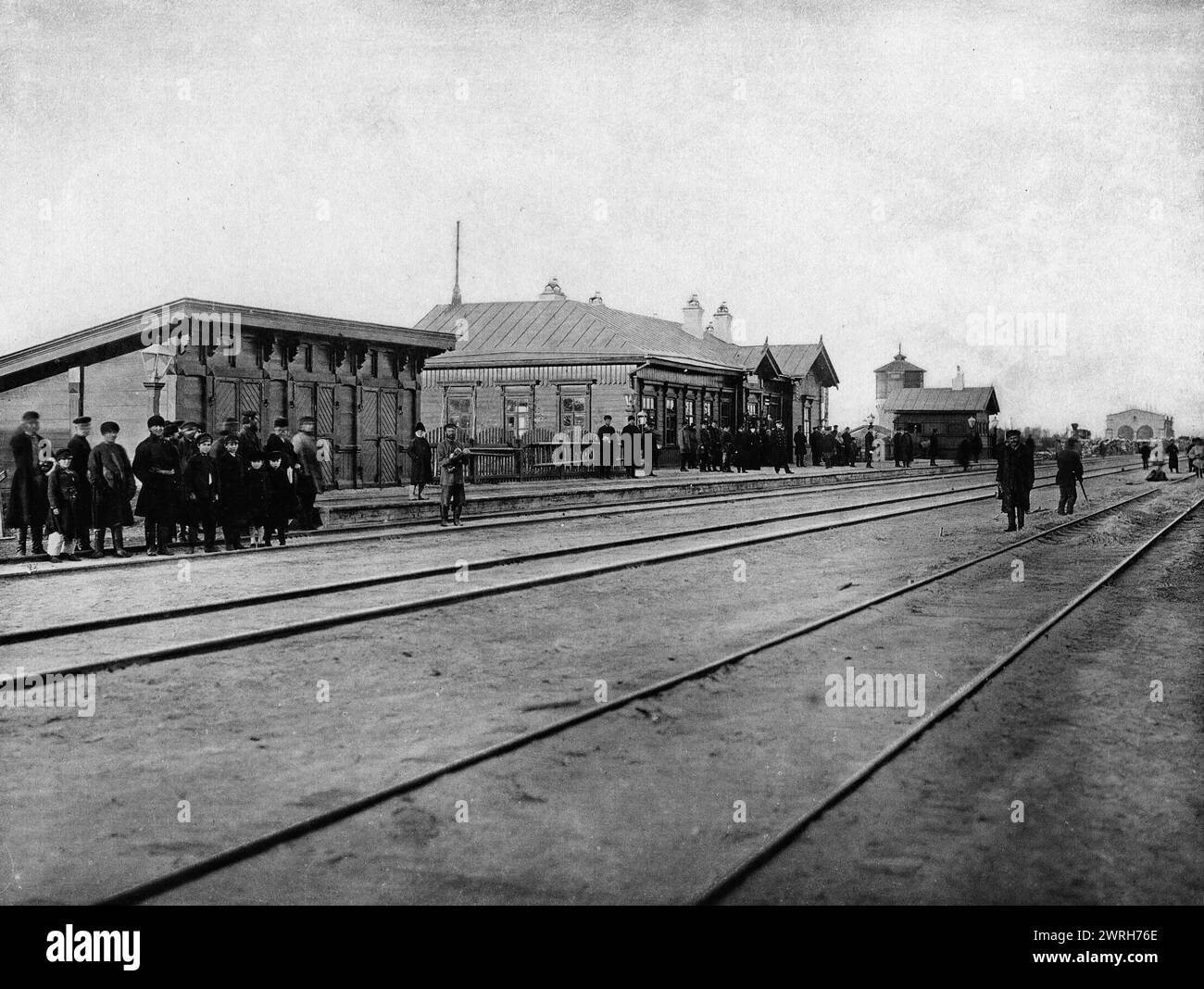 West-Siberian Railroad. Station of the Forth Class, Shumikha, 1892-1896 ...