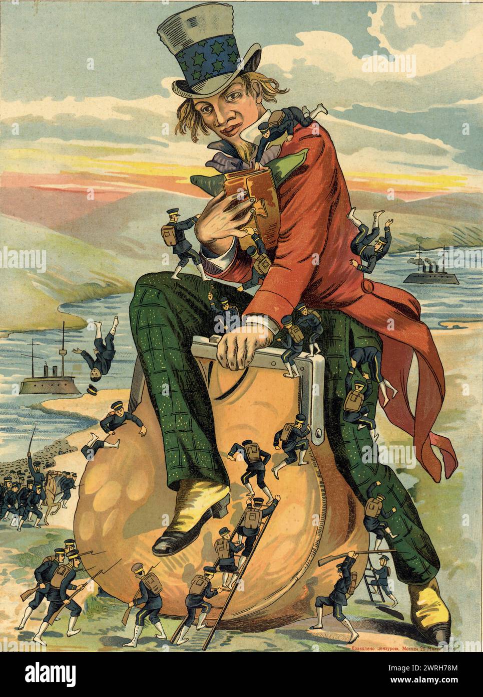 Attack on Port Money, 1904. This collection includes tsarist-era ...