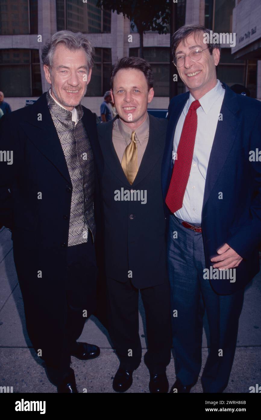 Ian McKellen, Bill Condon and Christopher Bram attend the 36th Annual ...