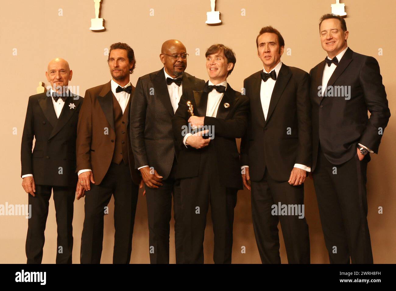 March 10 2024, Los Angeles, California, USA: Ben Kingsley, Matthew McConaughey, Cillian Murphy ...
