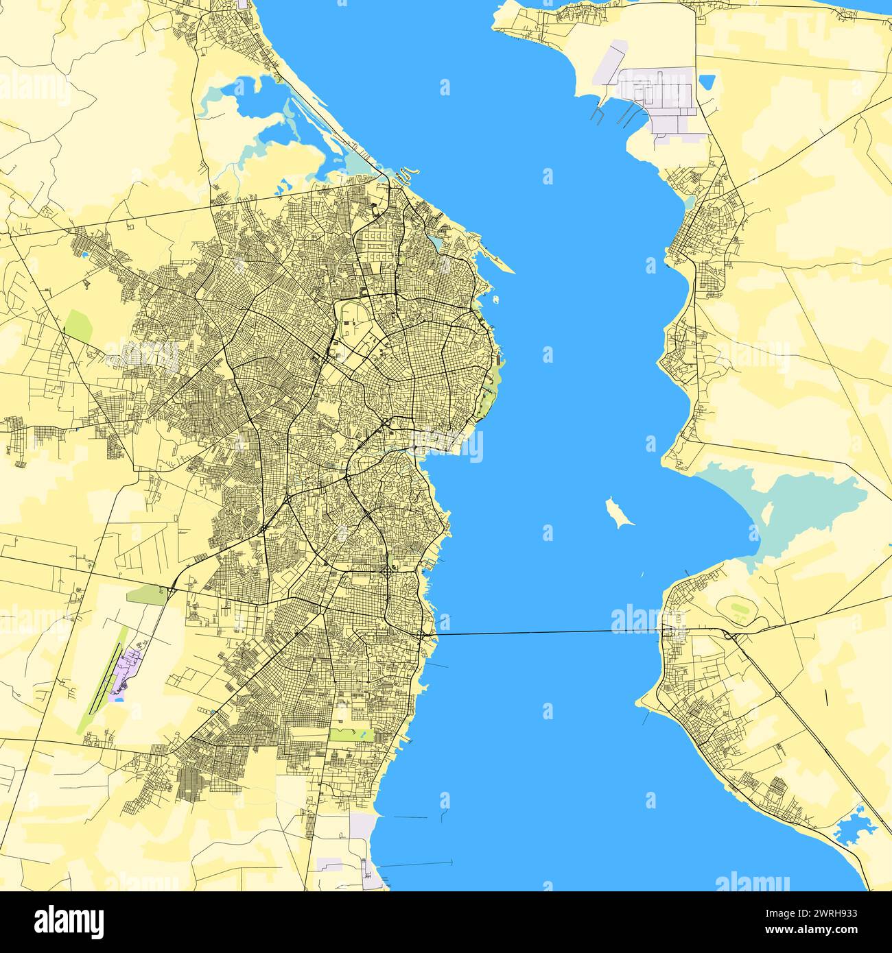 Maracaibo map hi-res stock photography and images - Alamy