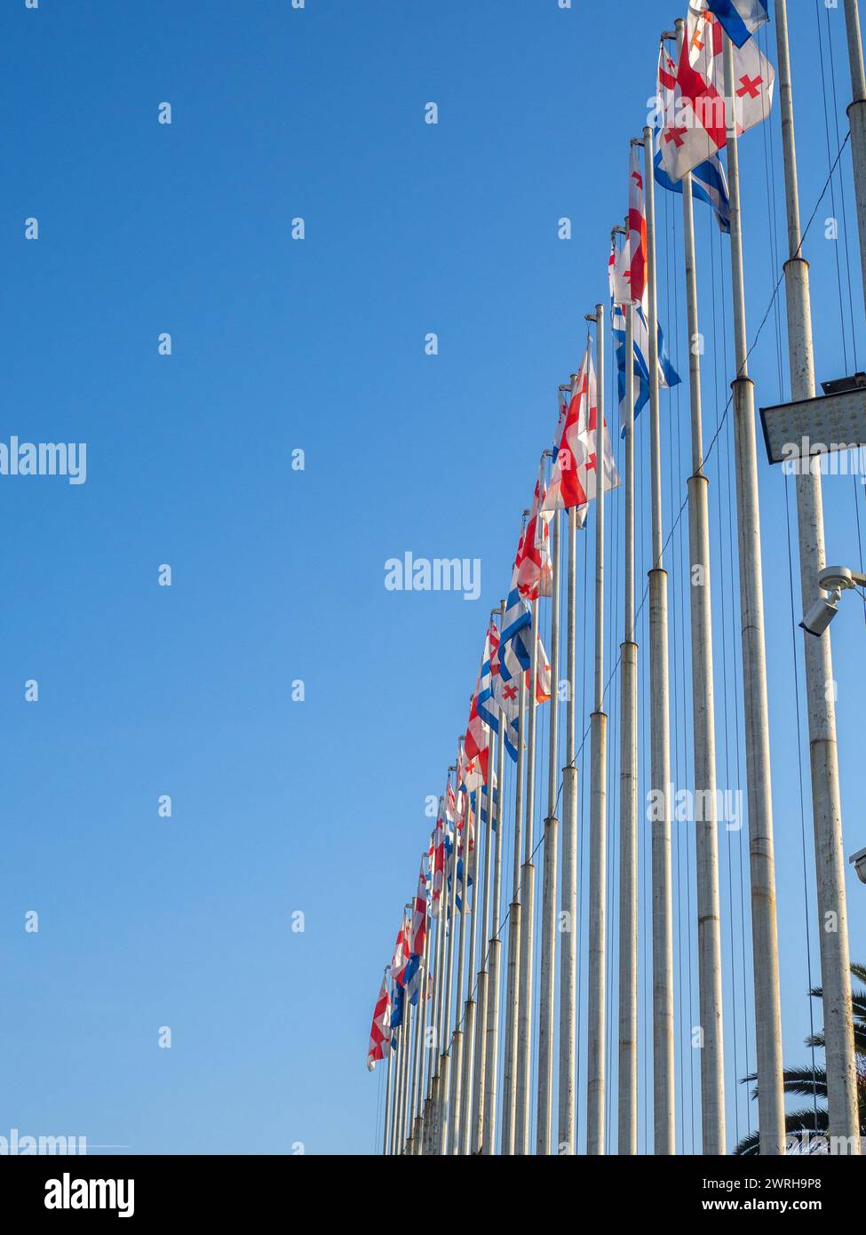 Many national flags on ship hi-res stock photography and images - Alamy