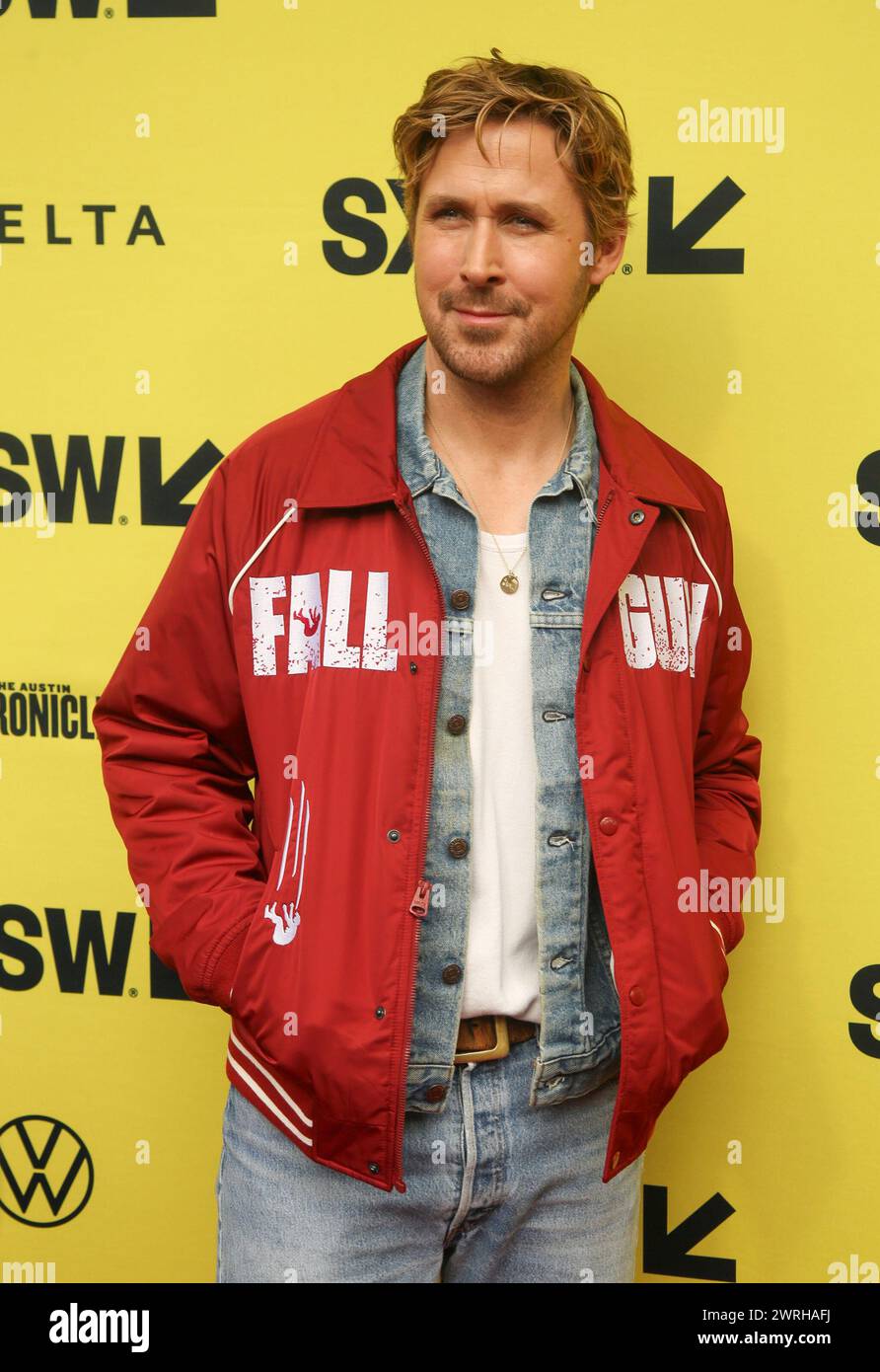 Ryan Gosling arrives for the world premiere of "The Fall Guy" at the ...