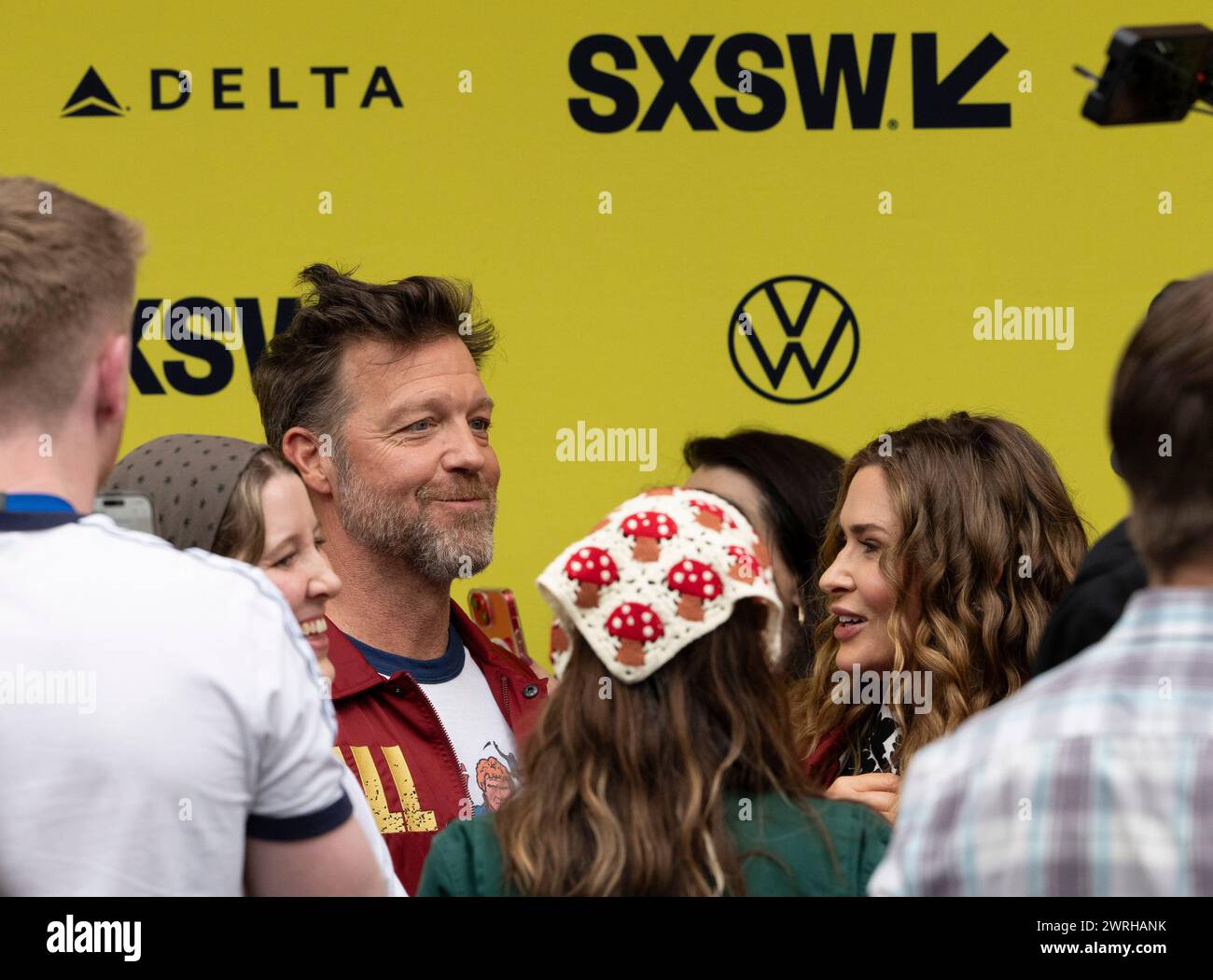 DAVID LEITCH, director of the new movie "The Fall Guy," walks the red ...