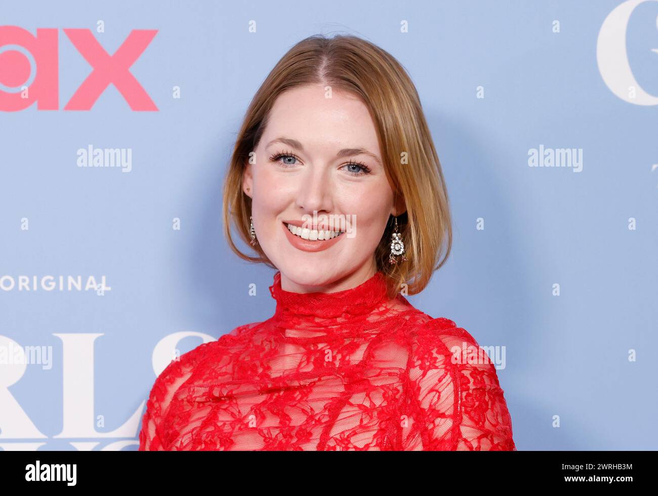 New York, United States. 12th Mar, 2024. Emma O'Connor arrives on the ...