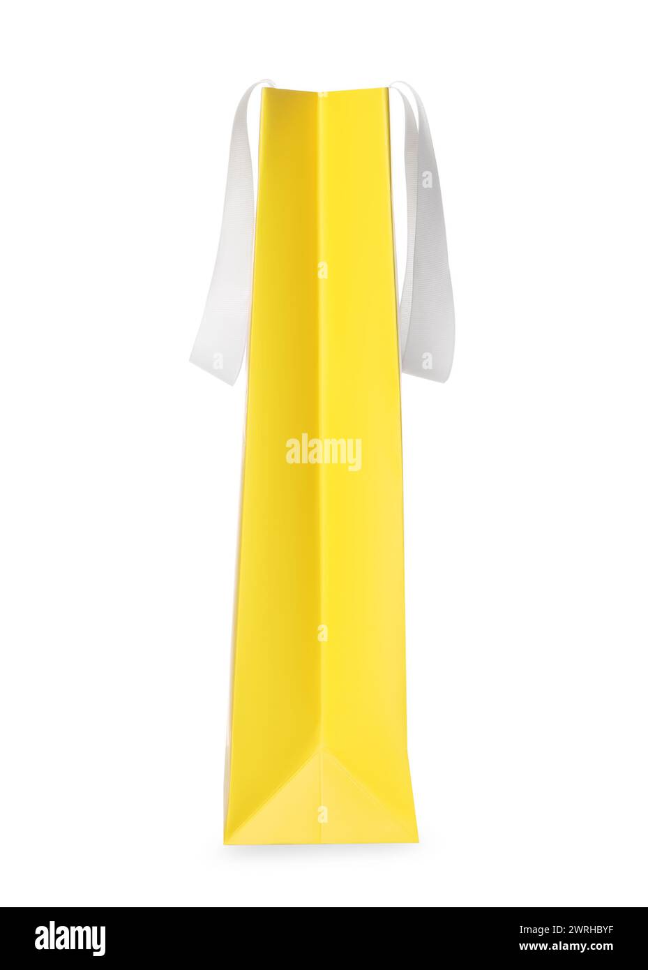 Yellow bag gift present Cut Out Stock Images & Pictures - Alamy