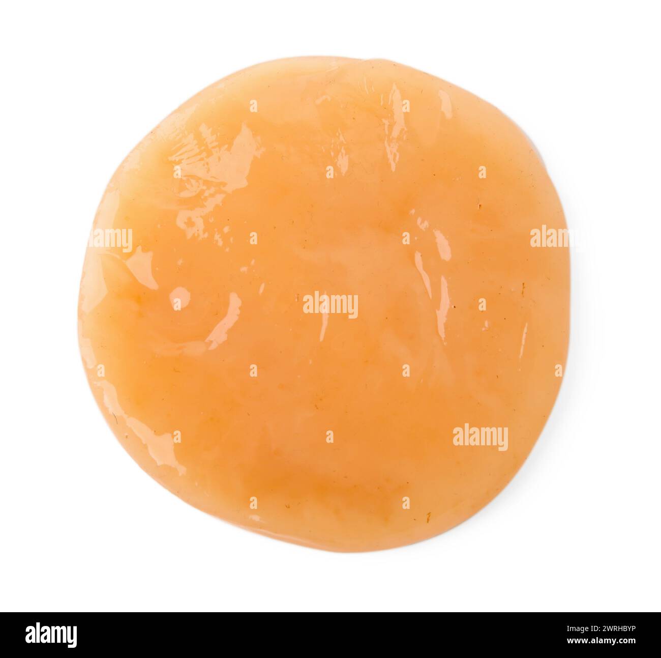 Making kombucha. Scoby fungus isolated on white, top view Stock Photo ...