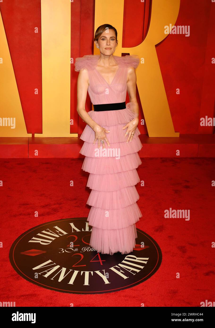 BEVERLY HILLS, CALIFORNIA - MARCH 10: Allison Williams attends the 2024 ...
