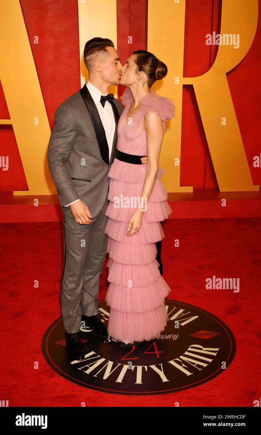 BEVERLY HILLS, CALIFORNIA - MARCH 10: (L-R) Alexander Dreymon and ...