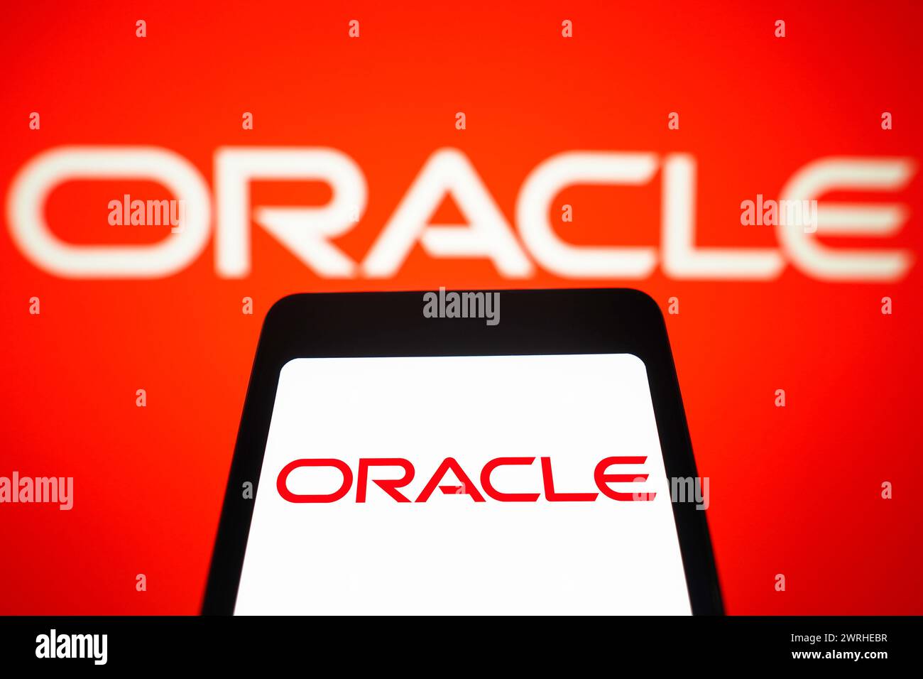 Oracle corporation logo hi-res stock photography and images - Alamy