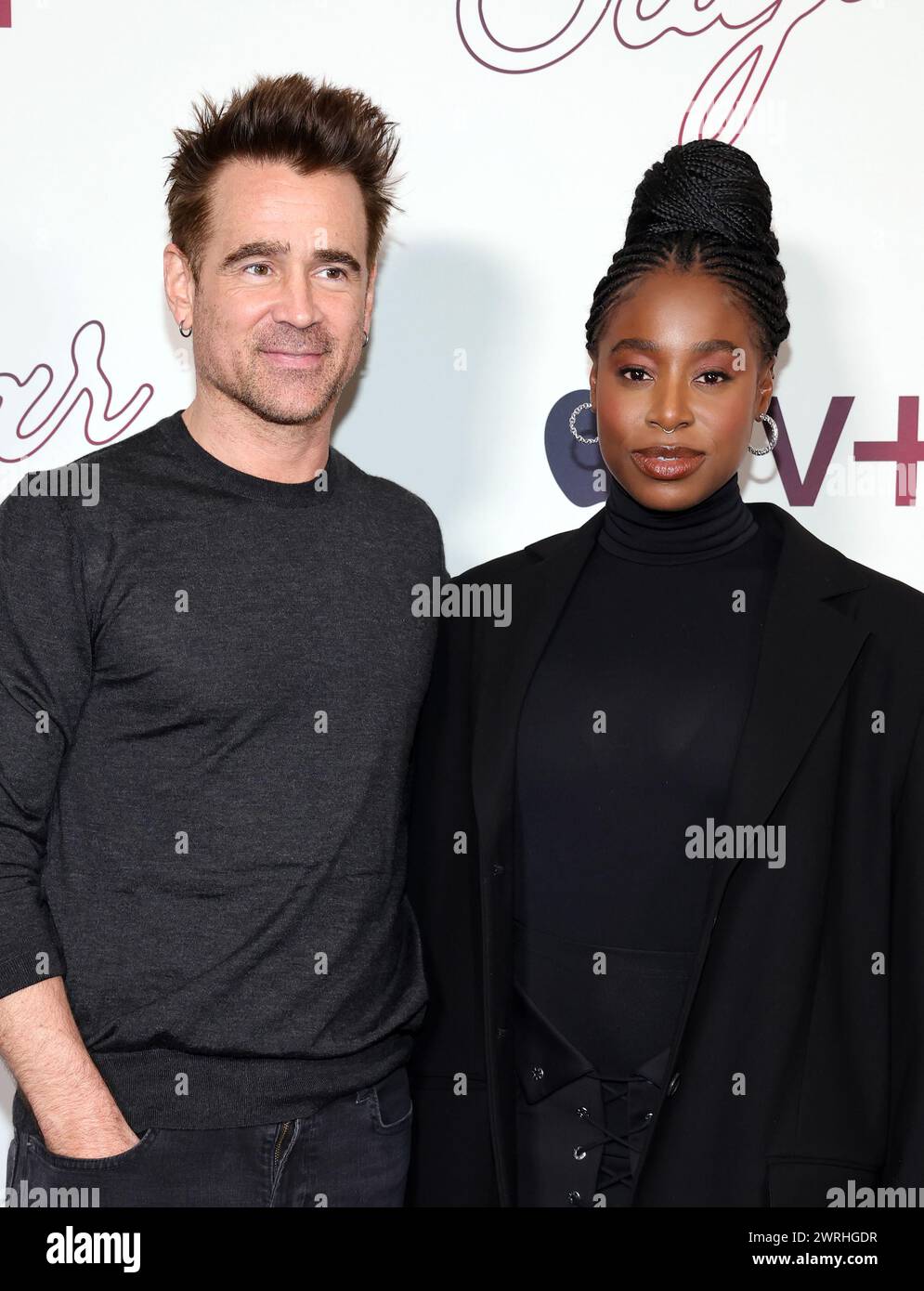 Beverly Hills, Ca. 12th Mar, 2024. Colin Farrell, Kirby Howell-Baptiste ...