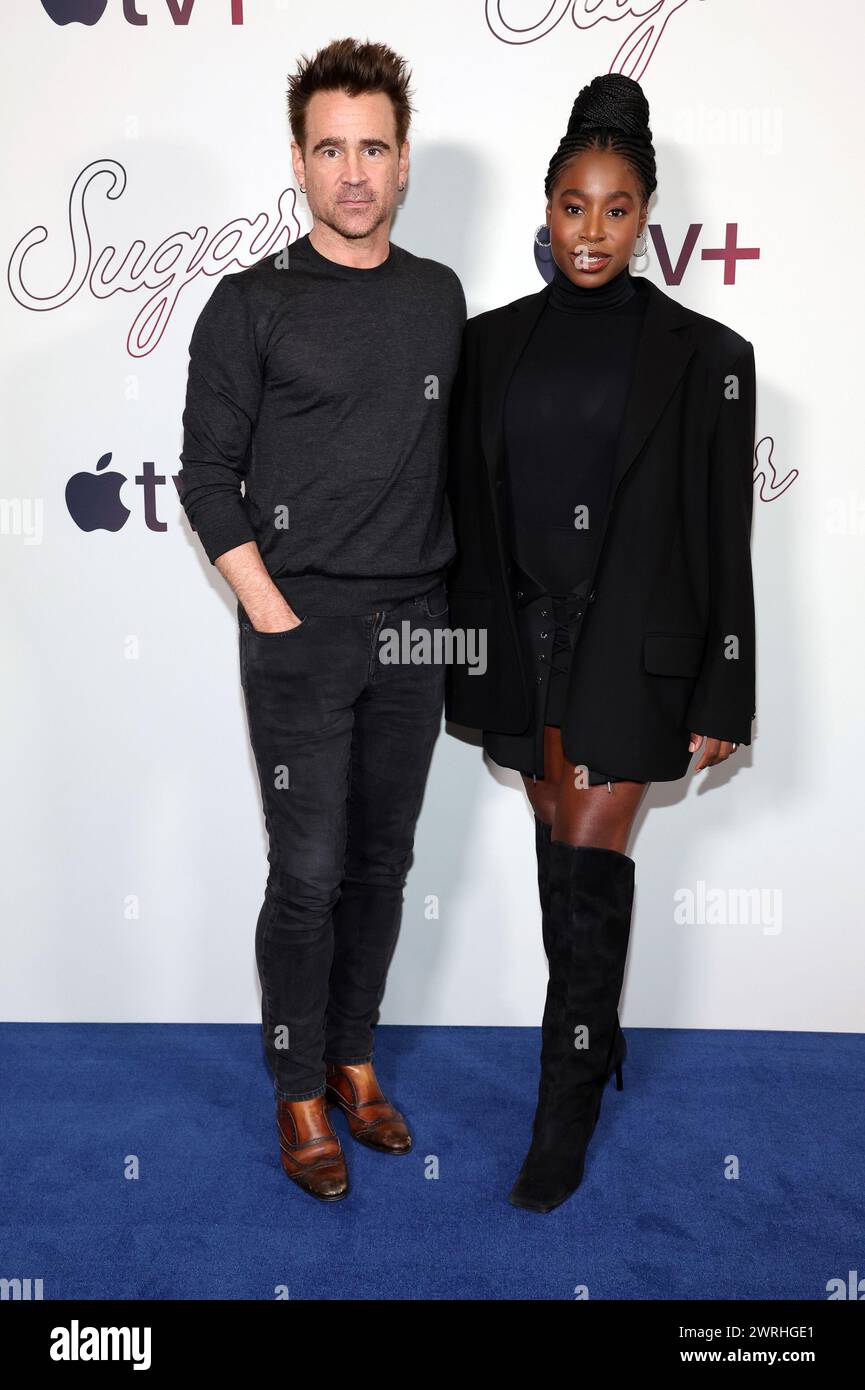 Beverly Hills, Ca. 12th Mar, 2024. Colin Farrell, Kirby Howell-Baptiste ...