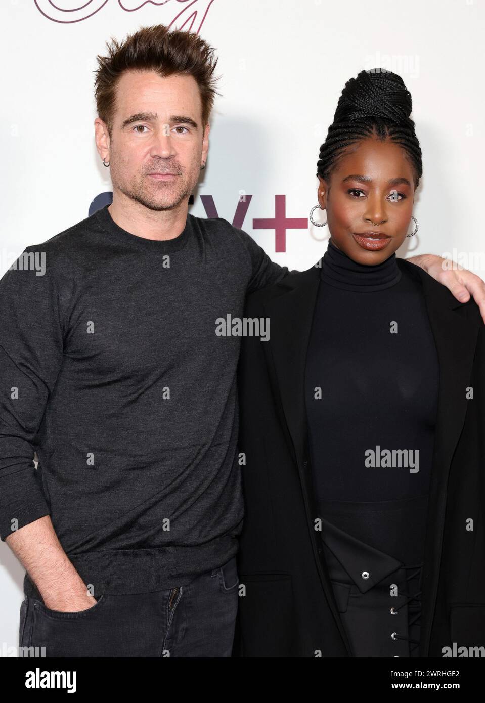 Beverly Hills, Ca. 12th Mar, 2024. Colin Farrell, Kirby Howell-Baptiste ...