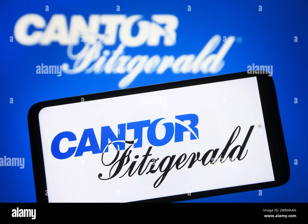 Cantor fitzgerald logo hi-res stock photography and images - Alamy