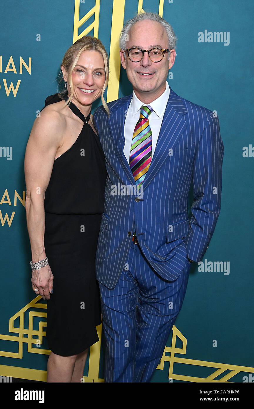 Amor Towles and wife Margaret Towles arrive at the New York City ...