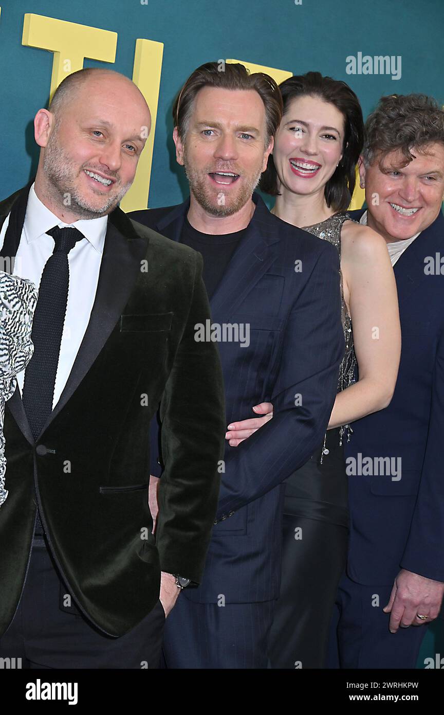 Ben Vanstone, Ewan McGregor, Winstead & Miller arrive at the New York ...