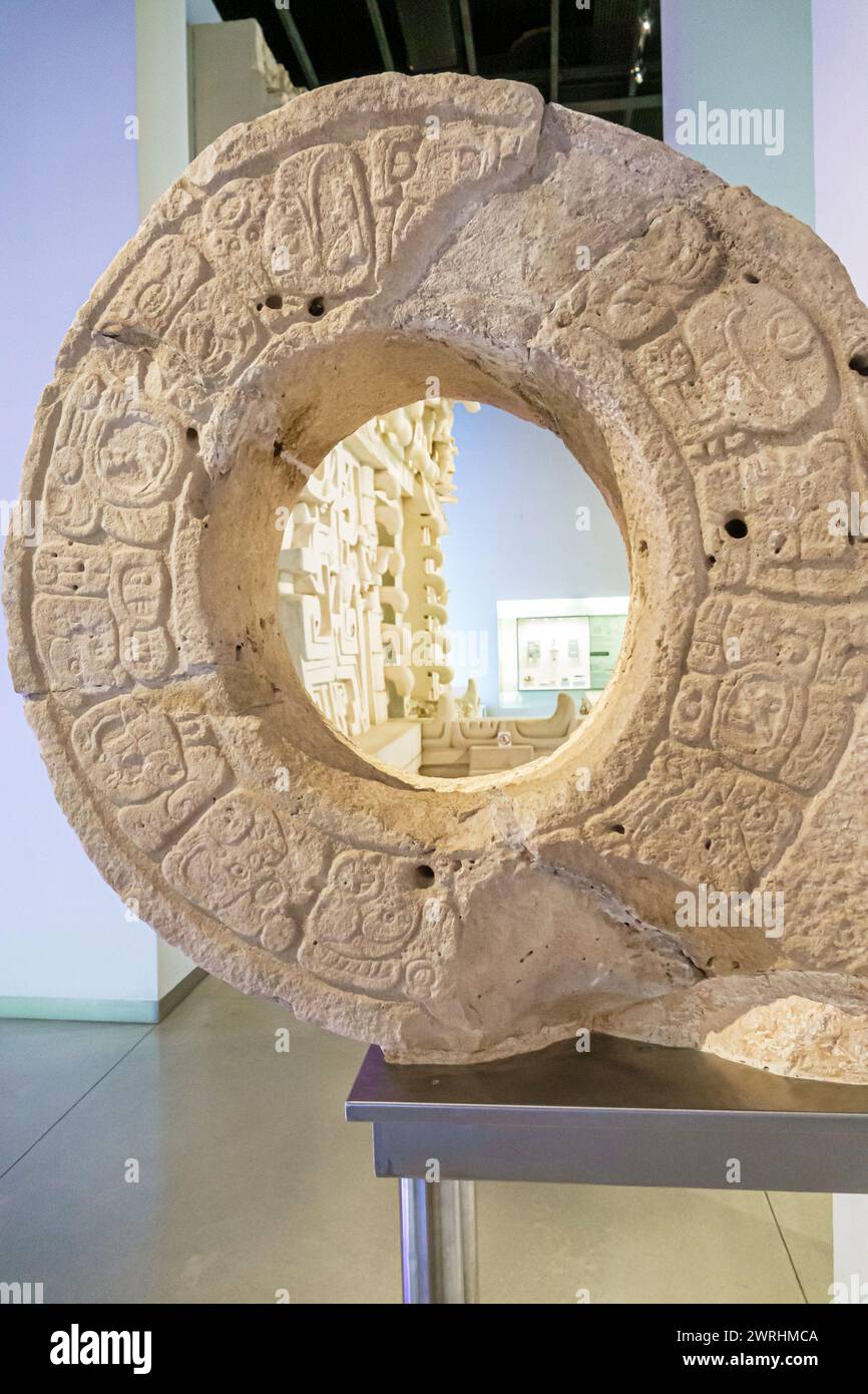 Pitz ball game limestone stone ring hi-res stock photography and images ...