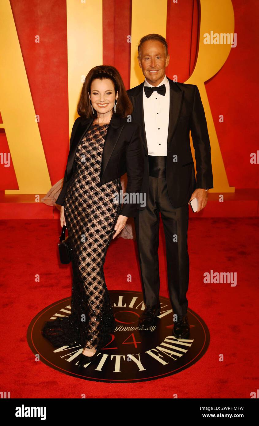BEVERLY HILLS, CALIFORNIA - MARCH 10: (L-R) Fran Drescher and Peter ...