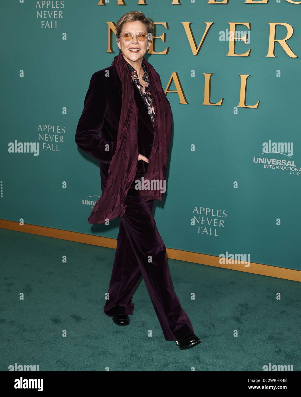 Los Angeles, USA. 12th Mar, 2024. Annette Bening arrives at Apples ...