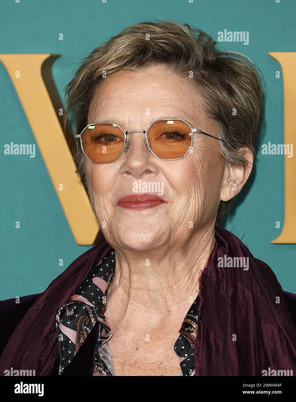 Los Angeles, USA. 12th Mar, 2024. Annette Bening arrives at Apples ...