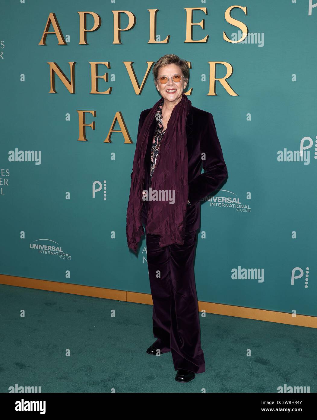 Los Angeles, USA. 12th Mar, 2024. Annette Bening arrives at Apples ...