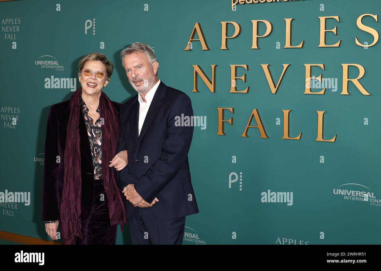 Los Angeles, USA. 12th Mar, 2024. Annette Bening, Sam Neill arrives at ...