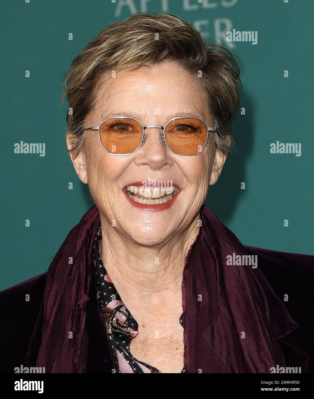 Los Angeles, USA. 12th Mar, 2024. Annette Bening arrives at Apples ...