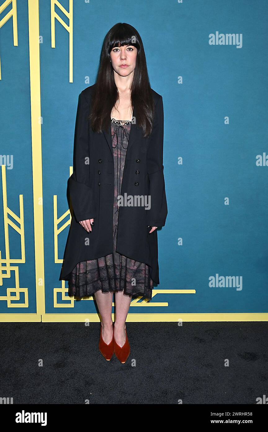 Zoe Winters arrives at the New York City Premiere of " A Gentleman In ...