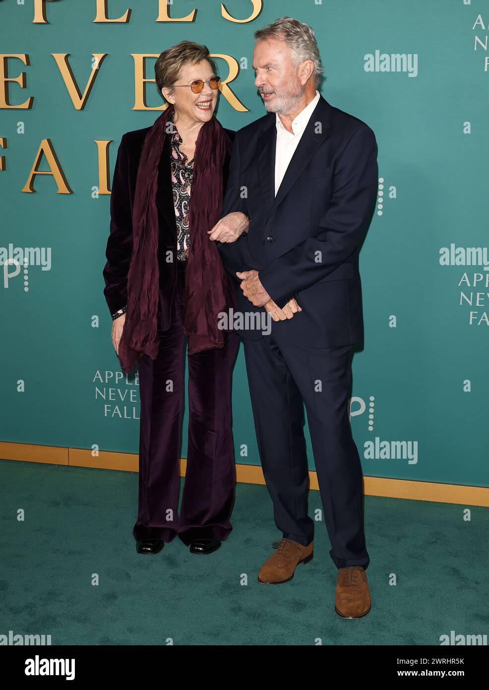 Los Angeles, USA. 12th Mar, 2024. Annette Bening, Sam Neill arrives at ...